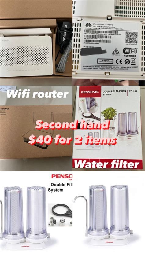 Wifi Router And Water Filter Tv And Home Appliances Electrical Adaptors And Sockets On Carousell Wifi Router And Water Filter Tv And Home Appliances Electrical Adaptors And Sockets On Carousell