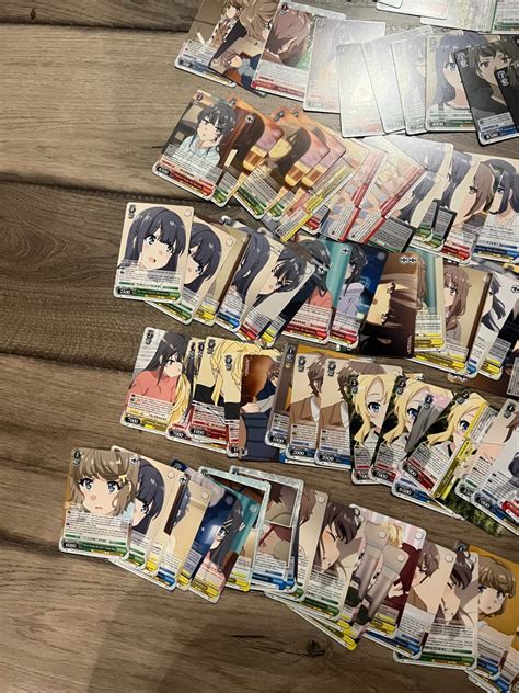 Lot Of 132 Cards Weiss Schwarz From Sby W77 Set C U Cc English Ebay