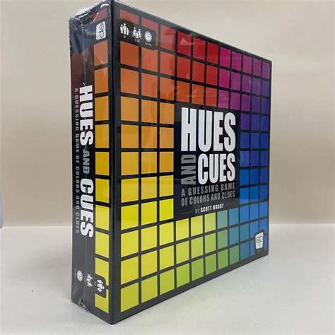 Brand New Hues And Cues A Guessing Game Of Colours And Clues Board Game By Scott Brady In