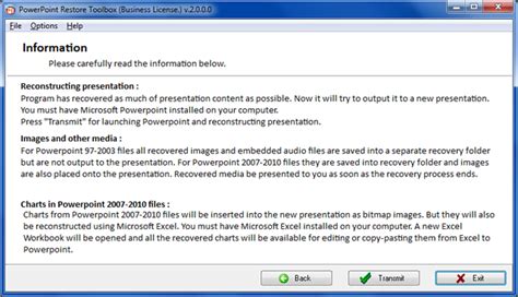 Restore Tools Offers A Brand New Powerpoint Restore Tool With Advanced Functionality And An