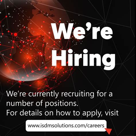 Isdm Solutions On Linkedin Isdm Is Growing We Have Various Job