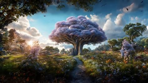 Birds Trees Pathway Free Stock Video Pixabay