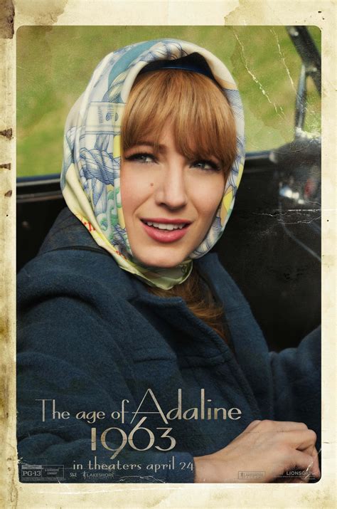 Age Of Adaline Posters Show Immortal Blake Lively Through 8 Decades