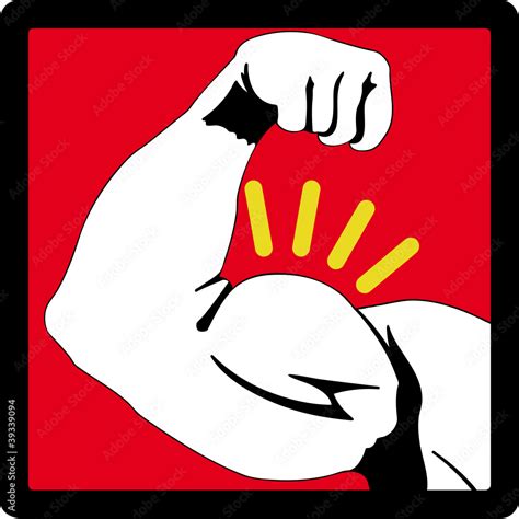 Vecteur Stock Icone Force Adobe Stock