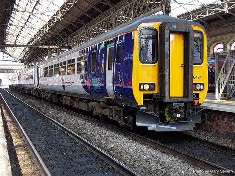 Class 156 471 Seen In Platform 5 At Preston Station Thursday 23rd