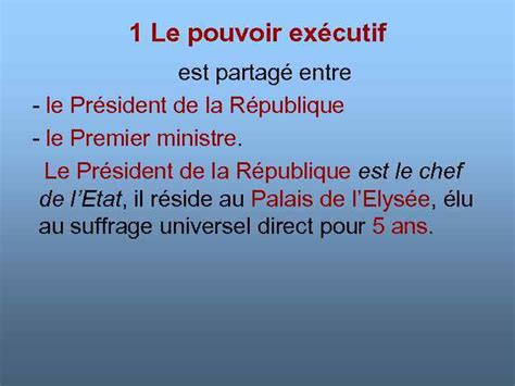 Institutions Politiques De La V République En France