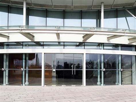 Frameless Glass Storefront Door Herculite Doors Parker Custom