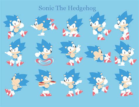 Sonic Pose Illustrations By Gemstonelover49 On Deviantart
