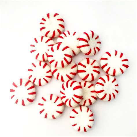 Felt Peppermint Candy Christmas Peppermint Candy