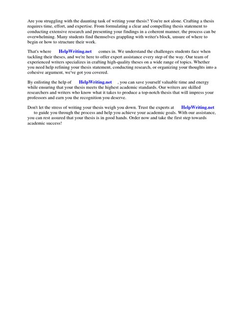 Hook Thesis Blueprint Pdf Essays Thesis