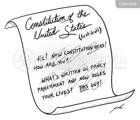 Us Constitution Cartoons And Comics Funny Pictures From Cartoonstock