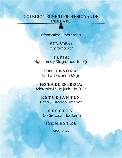 Solution Informatica Algoritmos Y Diagramas De Flujo Studypool
