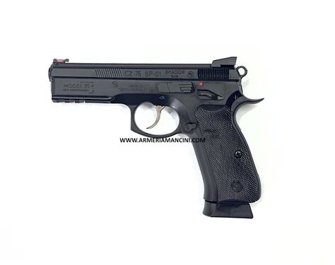Pistola Cz 75 Sp 01 Shadow 50th Ann Cal 9 Luger Armeria Mancini San Marino