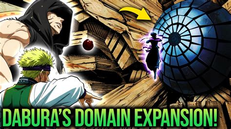 Daburas Domain Expansion Powers Explained Jujutsu Kaisen Modulo
