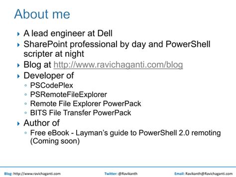 getting started with powershell scripting ppt