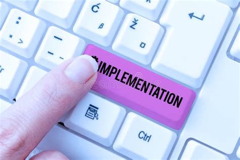 Conceptual Display Implementationthe Process Of Making Something Active