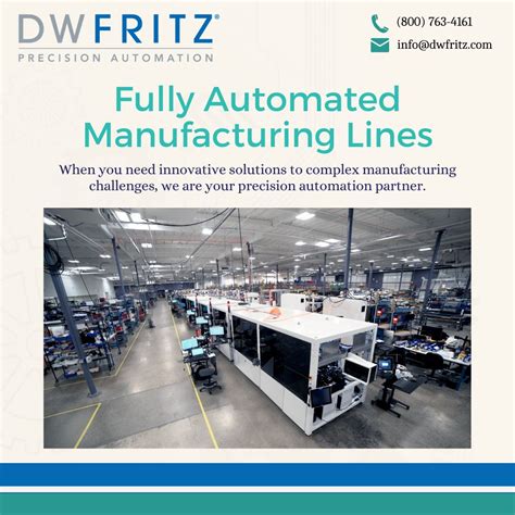 Dwfritz Engineering Manufacturing Automation Precision Assembly