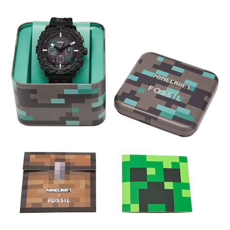 Reloj Fossil Minecraft Le1205 Para Hombre