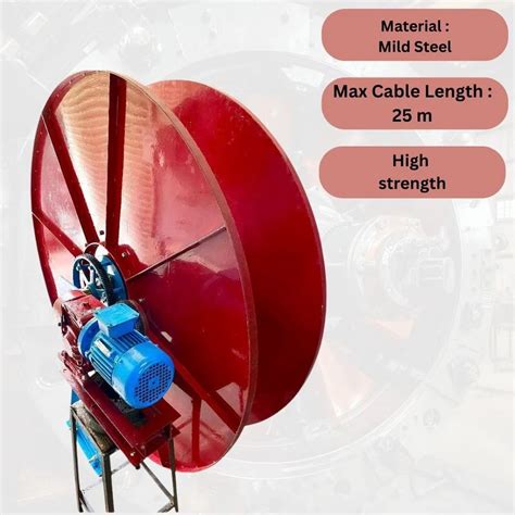 Red Duplex Motorized Cable Reeling Drum At Best Price In Mumbai Id