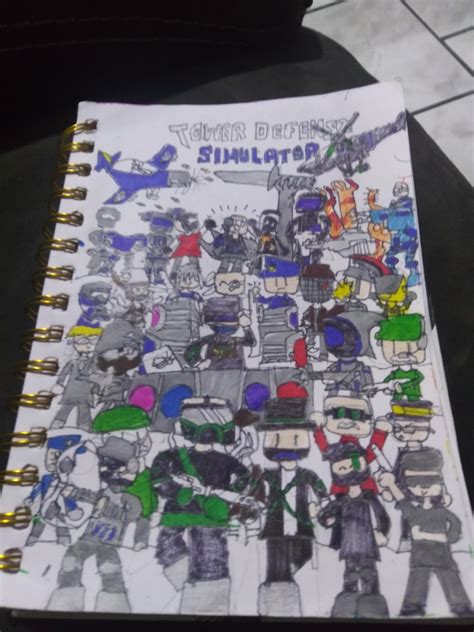 Draw Of All The Tds Characters Ddd Scrolller
