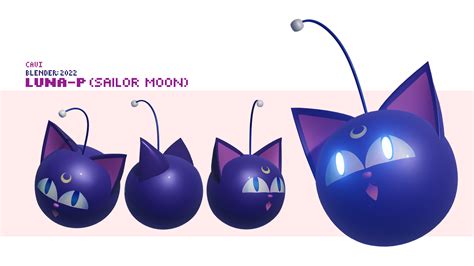 Luna P 3d Model By Cavicious On Newgrounds