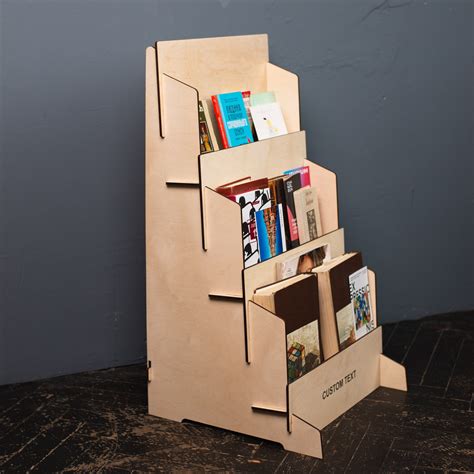 Art Print Display Table Top Display Stand Wooden Retail Display