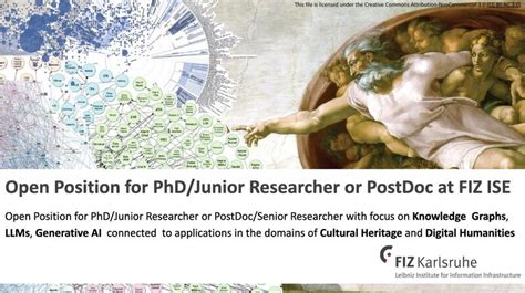 Knowledgegraphs Llms Generativeai Culturalheritage Dh Culturalheritage Joboffer Phd