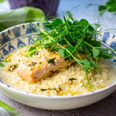 Creamy Smoked Salmon Risotto