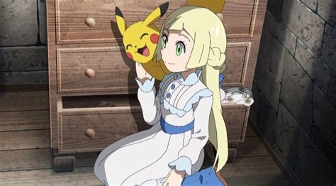 Pikachu And Lillie Pokemon