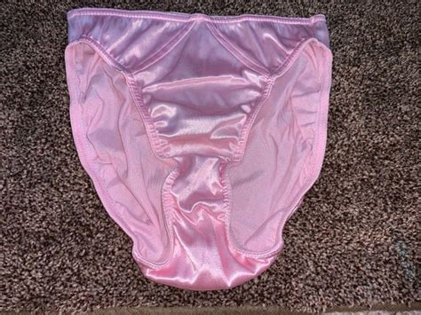 Vintage Panties 90s Victorias Secret Second Skin Satin Hipster Panty