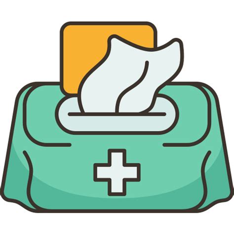 Antibacterial Wipes Hygiene Cleanliness Sanitization Icon