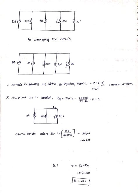 [solved] a what is source transformation rule in electrical circuit