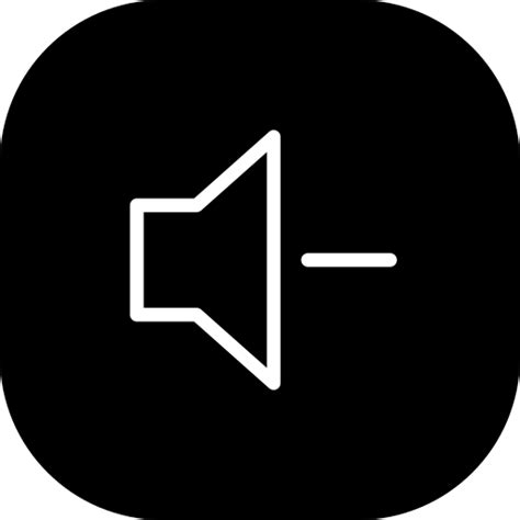 Volume Down Generic Black Fill Icon