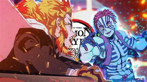 100 Rengoku Vs Akaza Wallpapers