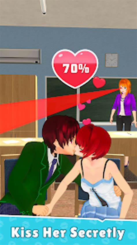 Android Için Secret Kiss School Girl Games İndir