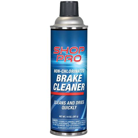 Shoppro 45 Voc Brake Parts Cleaner Aerosol 14oz Autozone