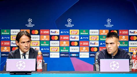 Real Sociedad Inter Pre Match Press Conference Inzaghi And Lautaro Inter It