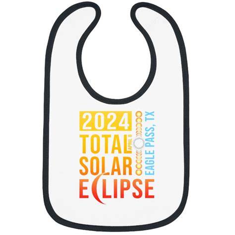 Eagle Pass Texas Tx Total Solar Eclipse 2024 Bibs Sold By