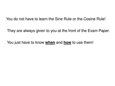 PPT Sine Rule PowerPoint Presentation Free Download ID 5489503