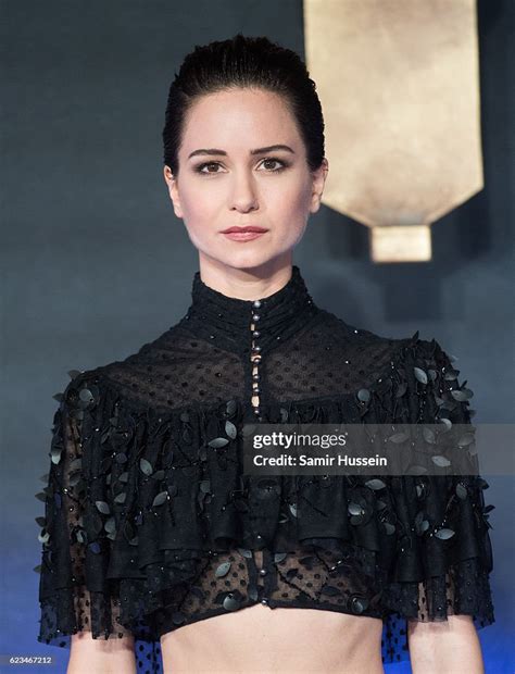 Katherine Waterston Attends The European Premiere Of Fantastic News
