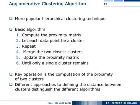 machine learning and data mining 08 clustering hierarchical ppt