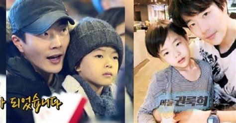 권상우 아들 룩희 닮은 꼴 부자벌써부터 훈훈한 외모 대박이네