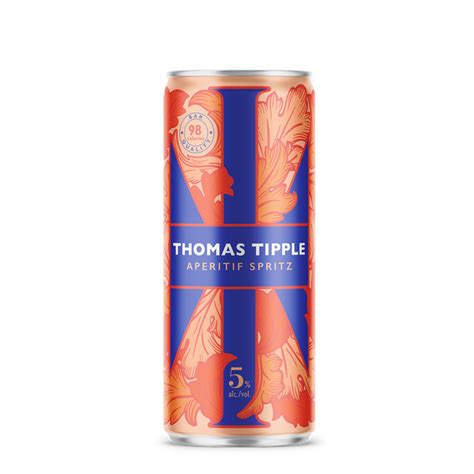 Thomas Tipple Aperitif Spritz T Pack 4x250ml Thomas Tipple