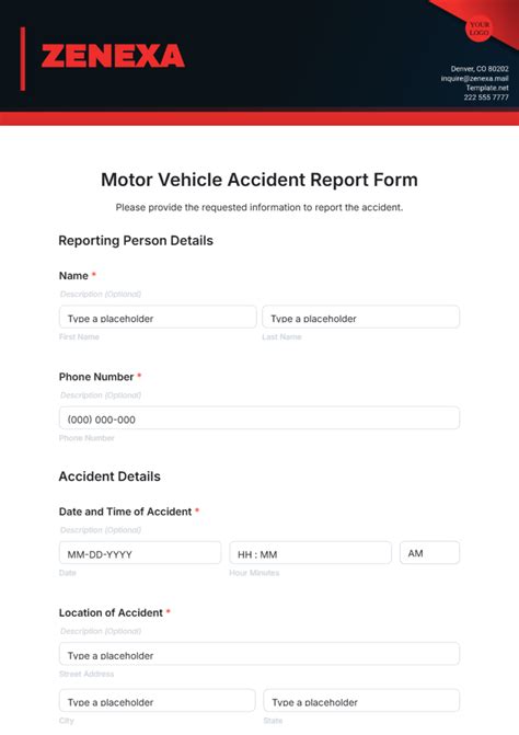 Free Accident Report Form Templates To Edit Online Free Accident Report Form Templates To Edit Online
