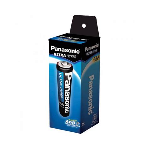 Pilha Panasonic 40 Unidades Tubo Palito Aaa Montreal Distribuidora