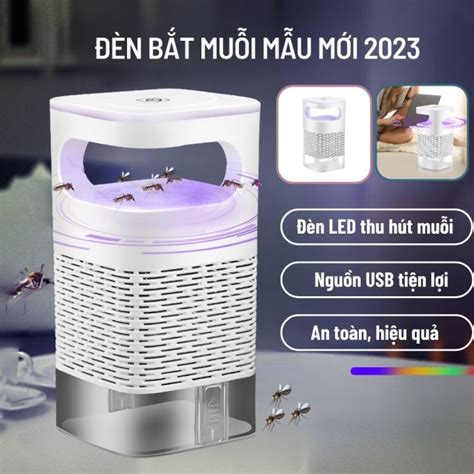 Đèn Bắt Muỗi Tự Động Máy Bắt Muỗi Thông Minh Hút Côn Trùng Công