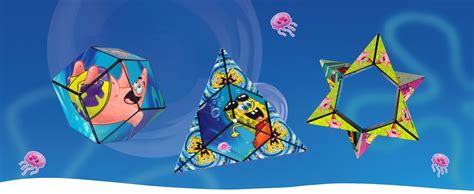 Shashibo Spongebob Squarepants Shape Shifting Box Stem