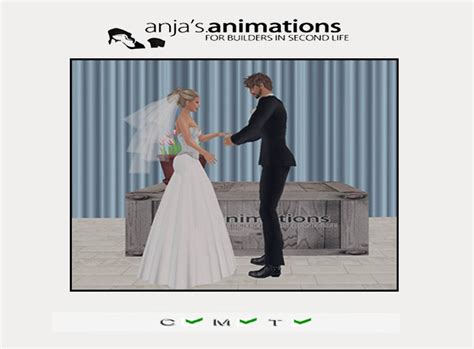 Second Life Marketplace Wedding Animations [full Perm] Rings