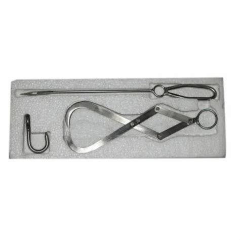 Stainless Steel Fetotomy Surgical Forceps Set Kit At Best Price In Mumbai