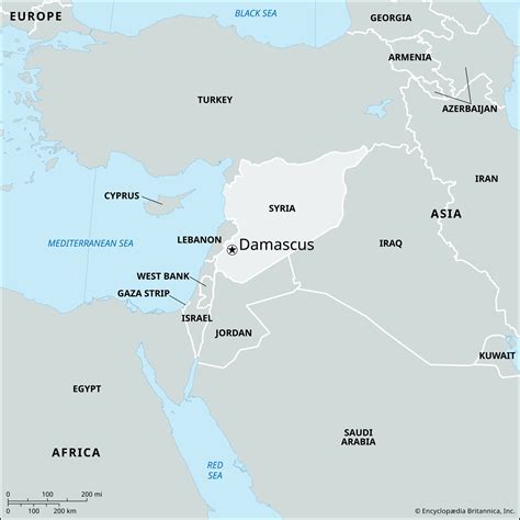 Damascus Ancient City Syria Oasis Britannica